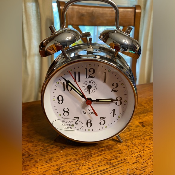 Bulova | Other | Bulova Bellman Ii Analog Chrome Finished Metal Bell ...